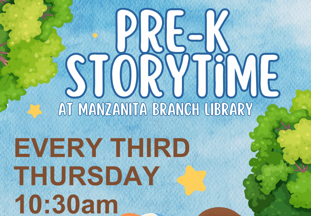 PreK Storytime at Manzanita Library | Tillamook County Wellness
